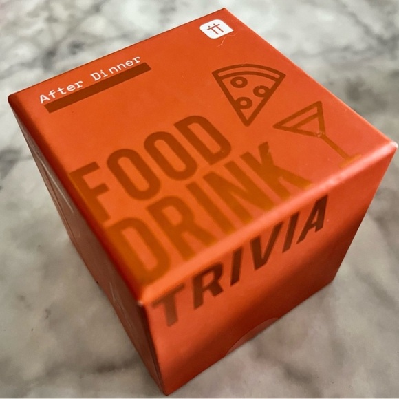 Talking Tables | Games | Talking Tables Food And Drink Trivia Box Cards ...